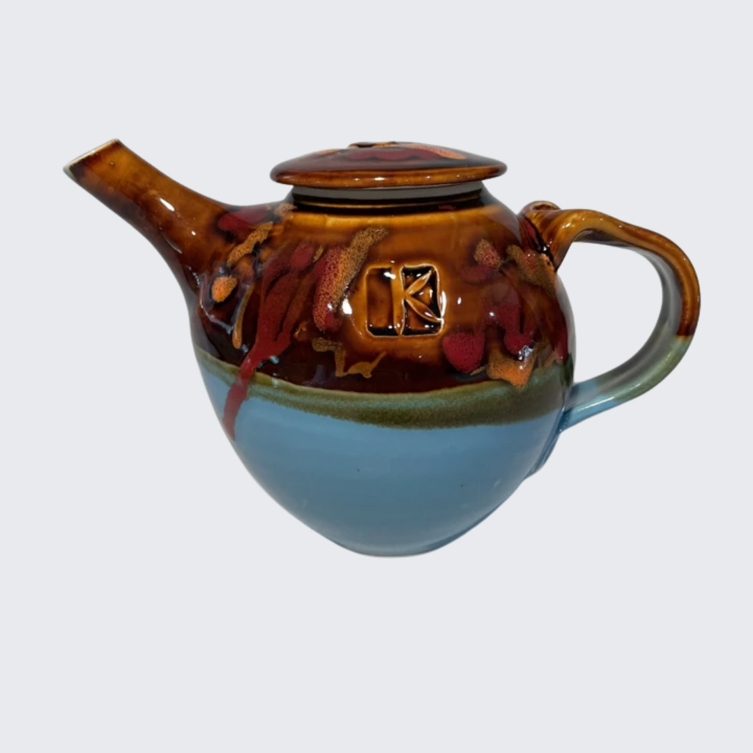 Round teapot | Shop Unique Ceramic Teapots – Kim Morgan Pottery